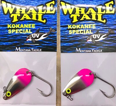 Kokanee Spoons (2): uv "PINK SHAD" | eBay