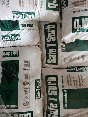 1PALLET: SAFE-T-SORB GREEN, ABSORBING: OIL, LUBRICANTS, PAINT ...