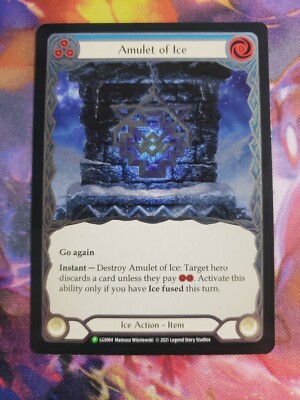 Amulet of Ice Cold Foil NM LGS064 FAB Flesh and Blood | eBay