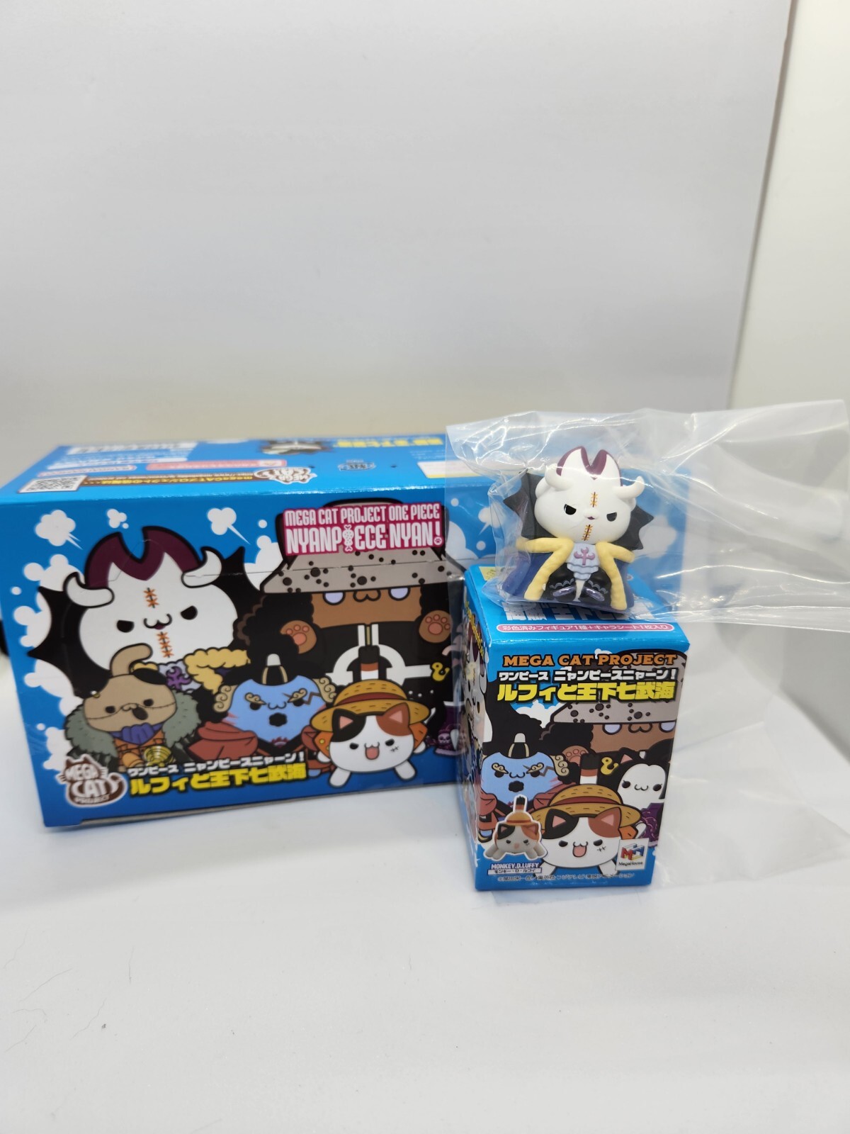 MEGA CAT PROJECT ONE PIECE Nyan Piece Seven Warlords Mini Figure ...