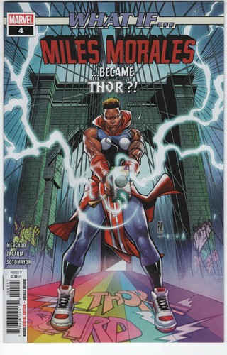 What If?! Miles Morales Became Thor #4 Marvel Comic 2022 Racist ...
