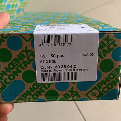 50pcs New Phoenix Contact ST 2,5-3L Connecting terminal 3036042 Free ...
