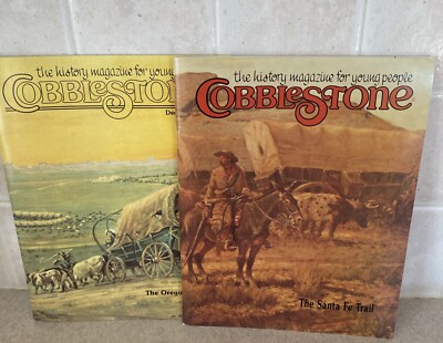 2 VTG 1981 1990 COBBLESTONE MAGAZINE FOR YOUNG PEOPLE | eBay