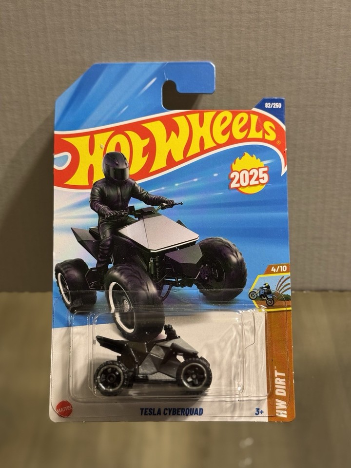 2025 Hot Wheel Treasure Hunt Rig Storm, Mailed It & Tesla Cyberquad Lot ...