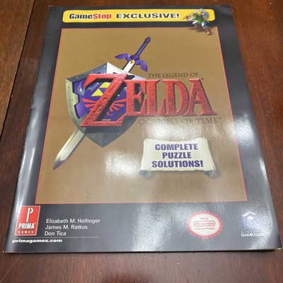 Legend of Zelda Ocarina of Time Nintendo Gamecube Gamestop Strategy ...