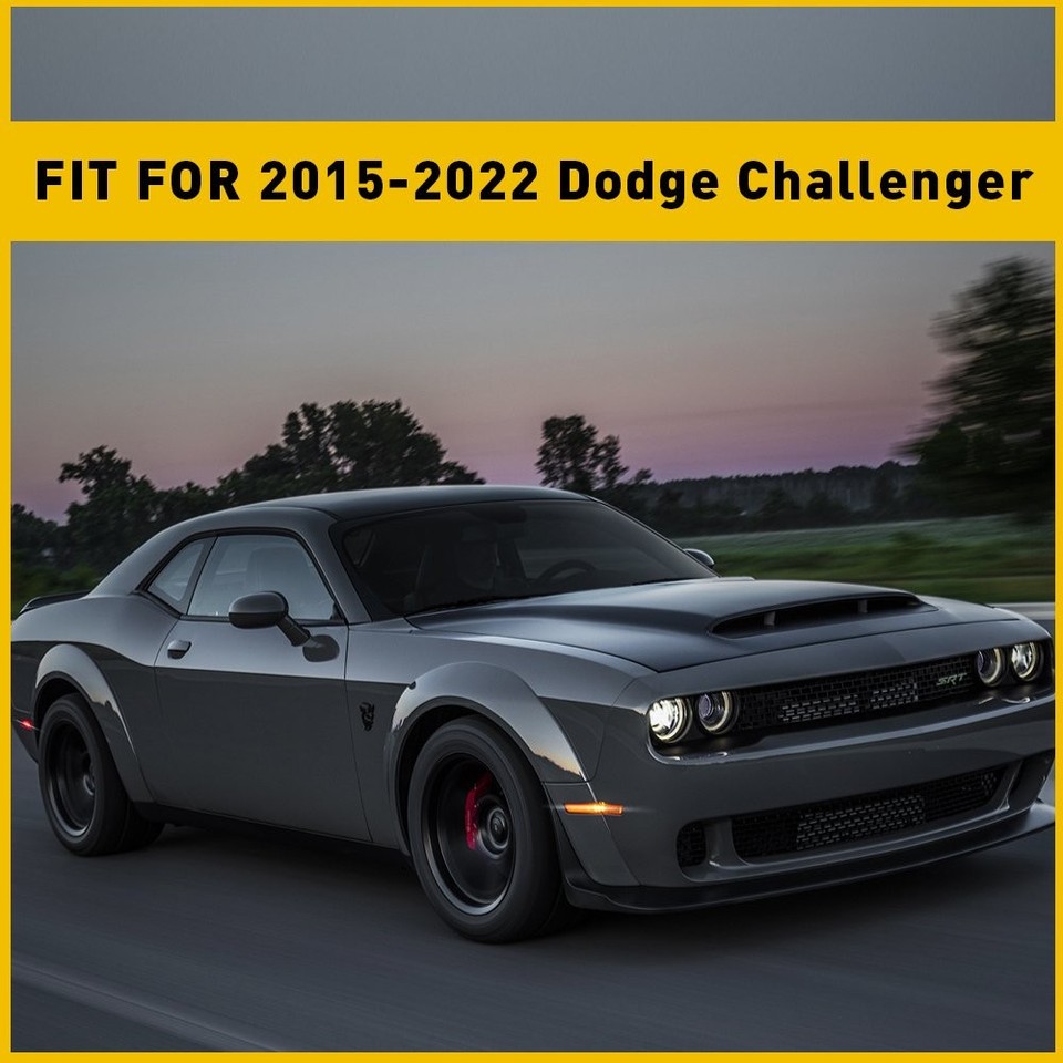 Front Rear Side LED Marker Light Smoked Lens Lamp For 2015-2022 Dodge ...