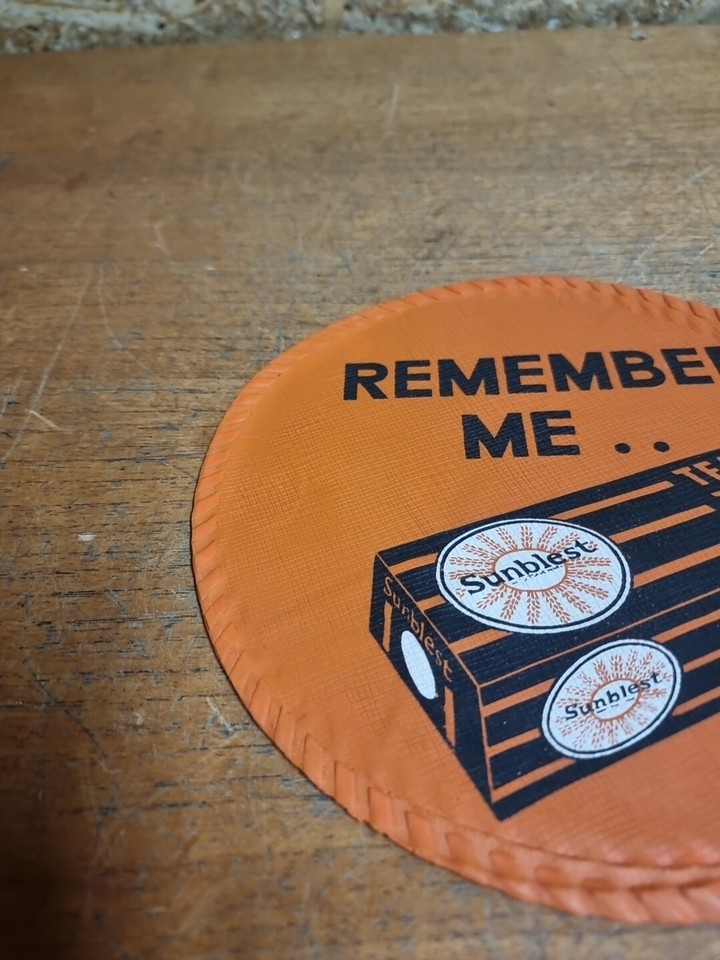 Vintage Remember Me Sunblest Tea Advertisment Wax Tray | eBay UK