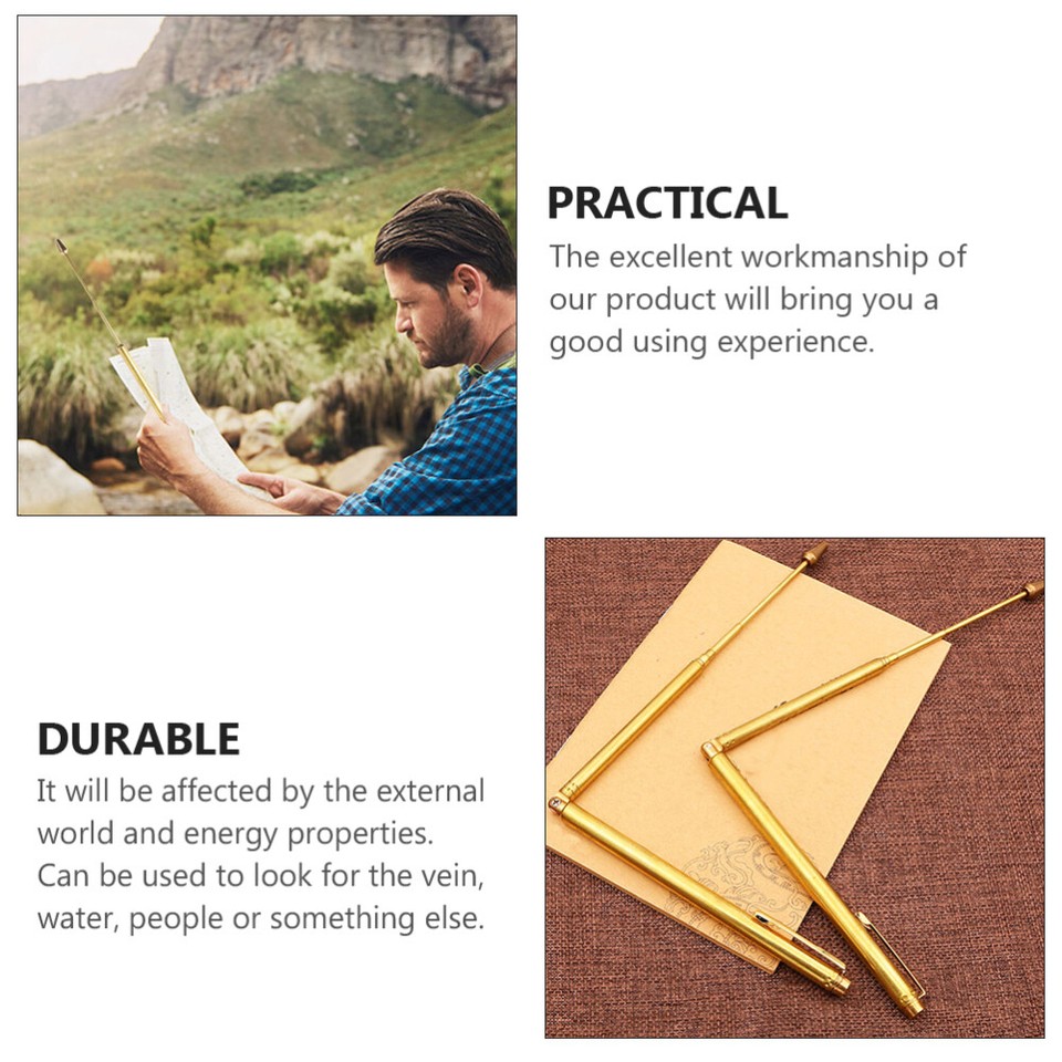 Water Dowsing Rods Adjustable Dowsing Rods Treasure Detect Divining ...