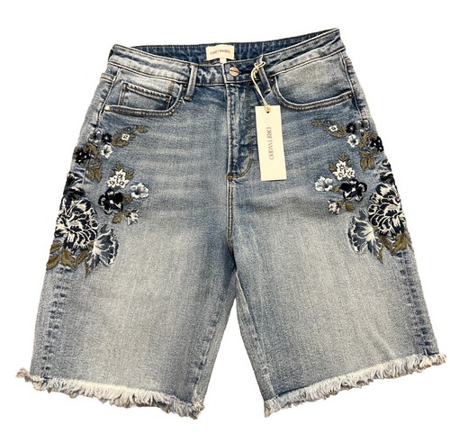 NWT Sundance Catalog Driftwood Embroidered Bird “Bluebell Bermuda ...