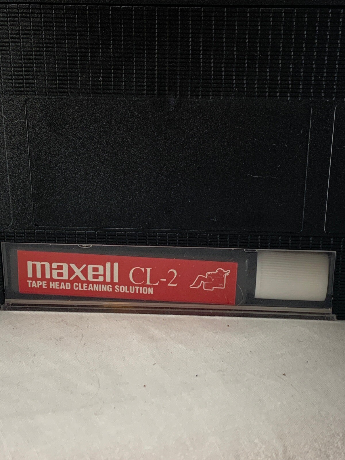 Maxell VP-200 VCR Head Cleaner Wet Type Empty Solution Bottle | eBay