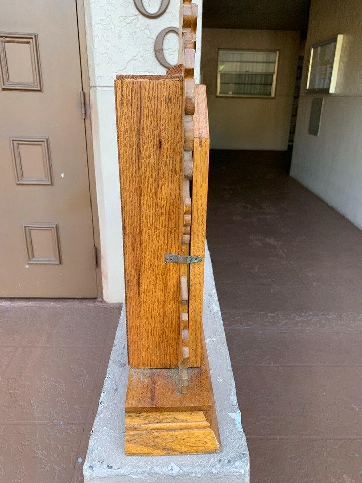 Vintage Southern Movement Oak Mantle Clock | eBay