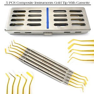 Dental Composite Filling Tools Gold Anterior Posterior Dentistry ...