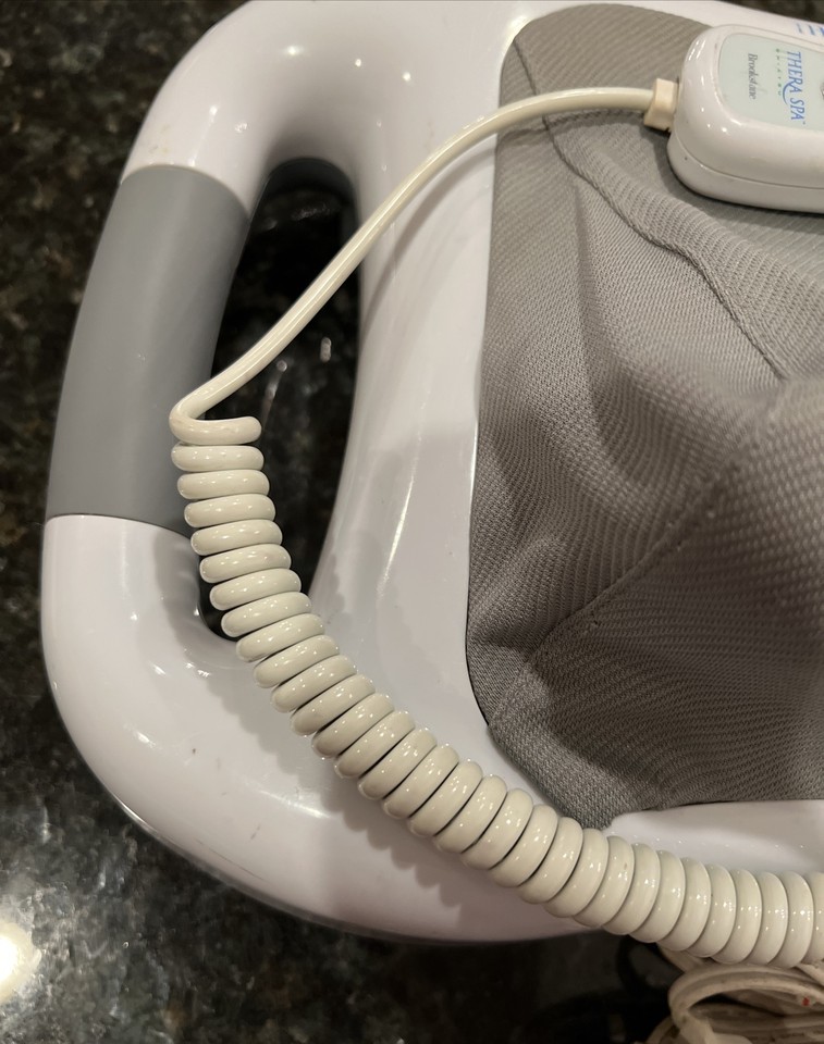 Brookstone Thera Spa Shiatsu Head Neck Back Leg Massager With Remote ...