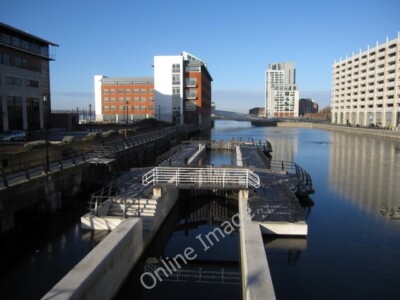 Photo 6x4 Liverpool Canal Link - Princes Dock lock completed Seacombe ...