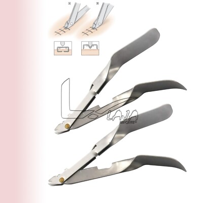 2 Pcs Skin Staple Remover Kit Disposable Sterile Medical NEW | eBay