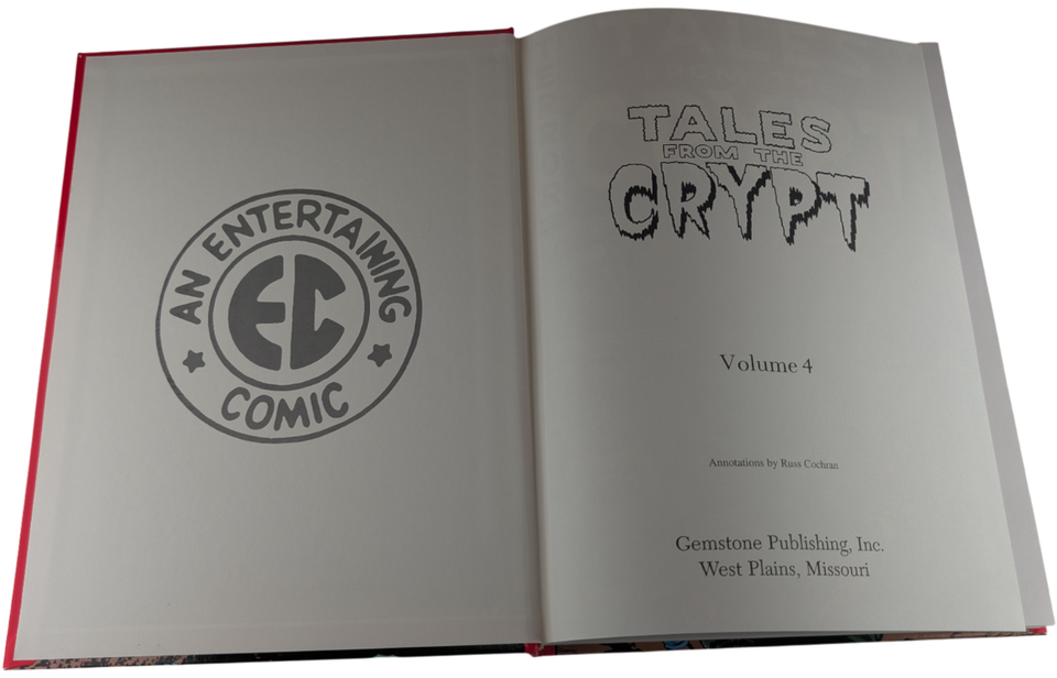 Tales from the Crypt Complete 5 Vol HC Box Set Nos 17 to 46 Gemstone EC ...