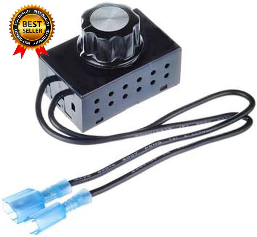 Fireplace Stove Blower Fan Variable Rheostat Speed On/Off Switch ...