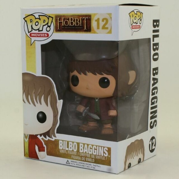 Pop Movies 12 Bilbo Baggins Figure Funko 026558 for sale online | eBay