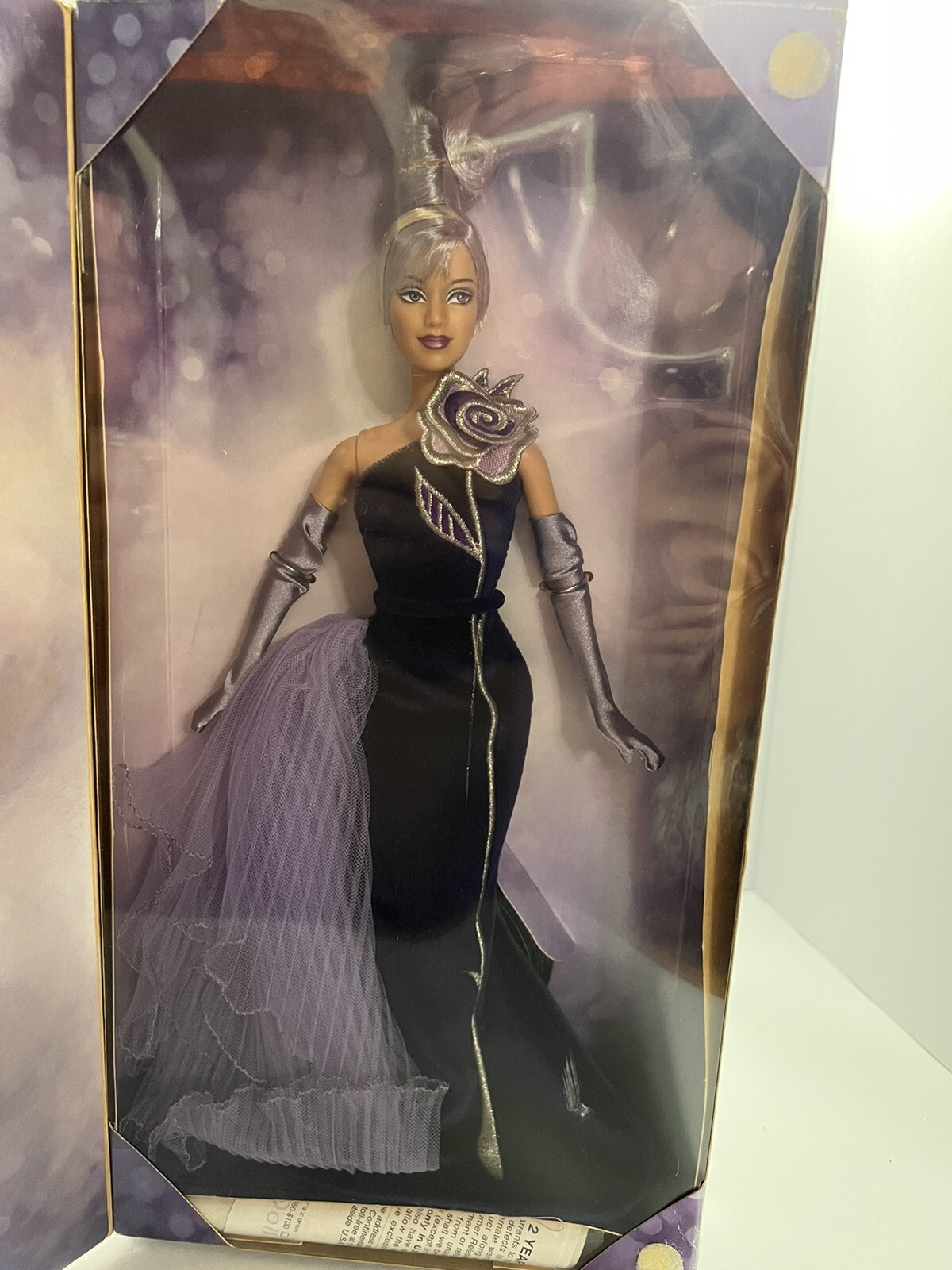 Barbie Bob Mackie Sterling Silver Rose Rosa Exotica Doll 55452 Mattel ...