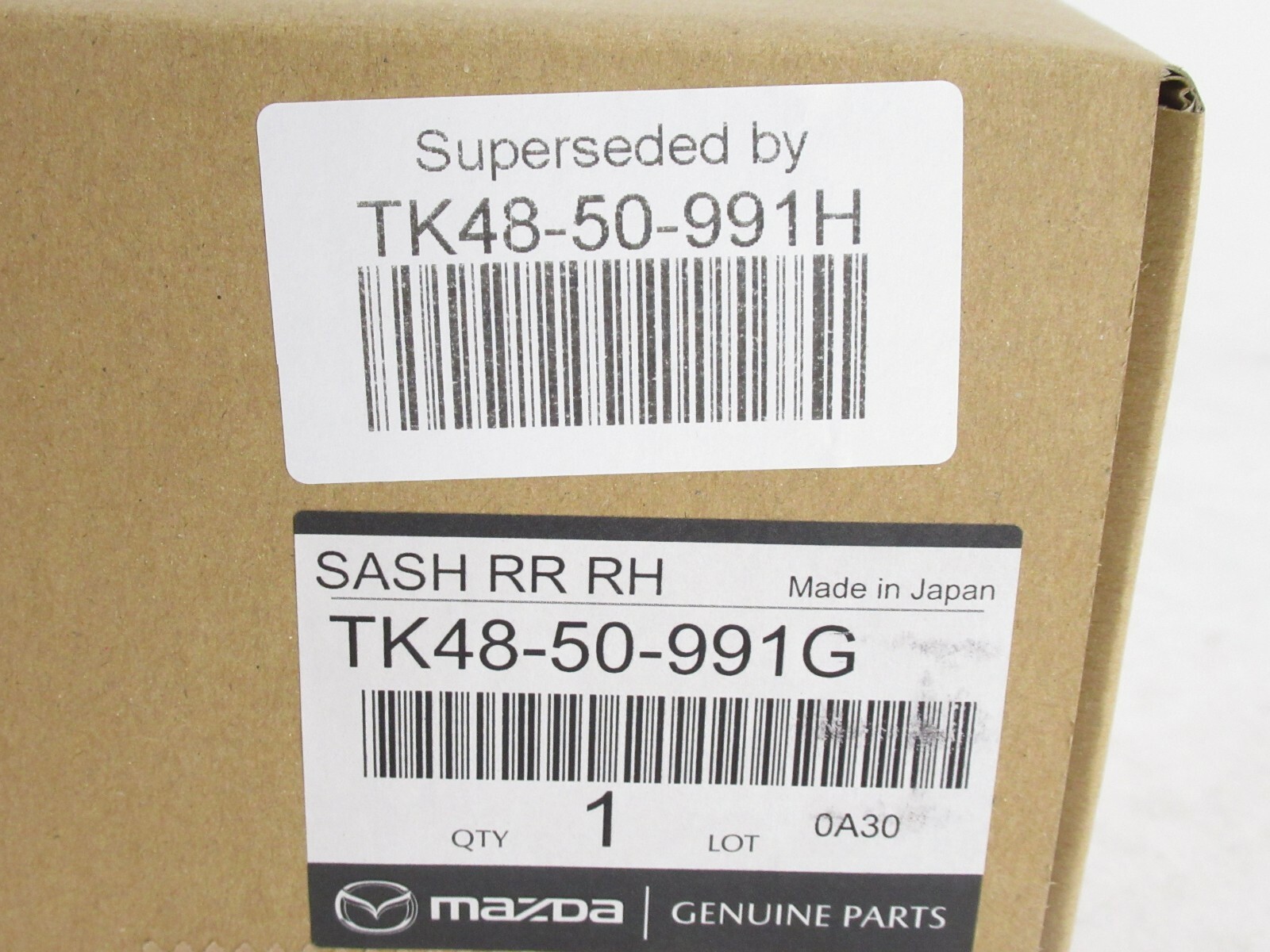 Genuine OEM Mazda TK48-50-991H Passenger Rear Sash Molding | eBay