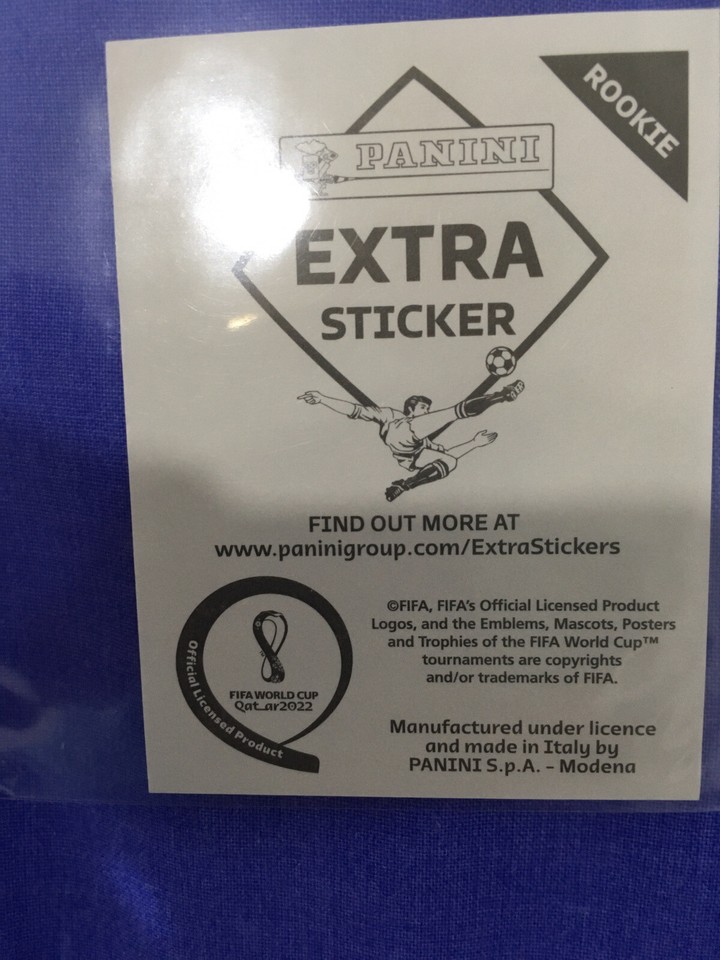 PANINI QATAR 2022 EXTRA STICKER GAVI ROOKIE SILVER | eBay