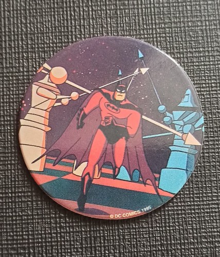 Pog BATMAN 83 DC COMICS 1995 Pogs Kini Kinis Slammers Caps Tazos Retro ...