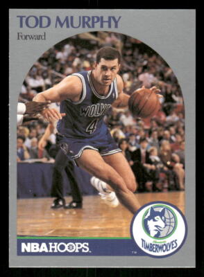 1990-91 Hoops #189 Tod Murphy Minnesota Timberwolves | eBay