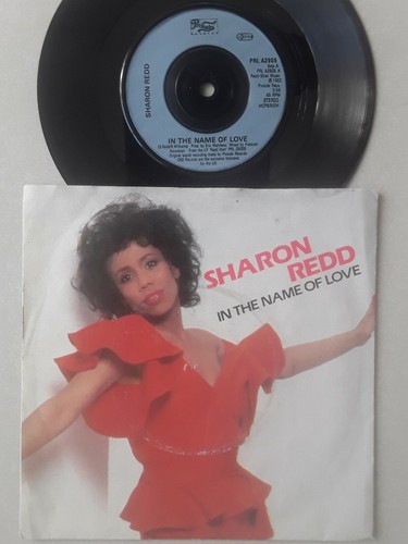 SHARON REDD * IN THE NAME OF LOVE * 1982 45T PRESSAGE ANGLAIS | eBay