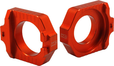 WORKS 2018 FX 350 Husqvarna AXLE BLOCKS ELITE KTM/HUS ORANGE 17-263 | eBay