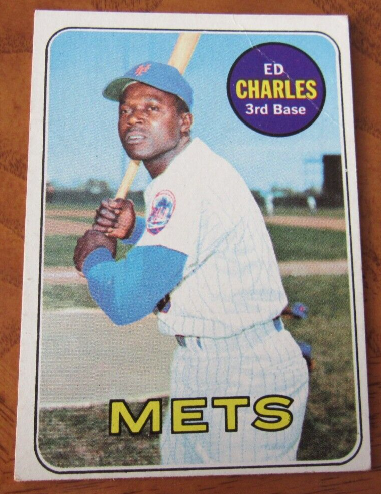 1969 Topps Baseball - # 245 Ed Charles, 3B, New York Mets | eBay