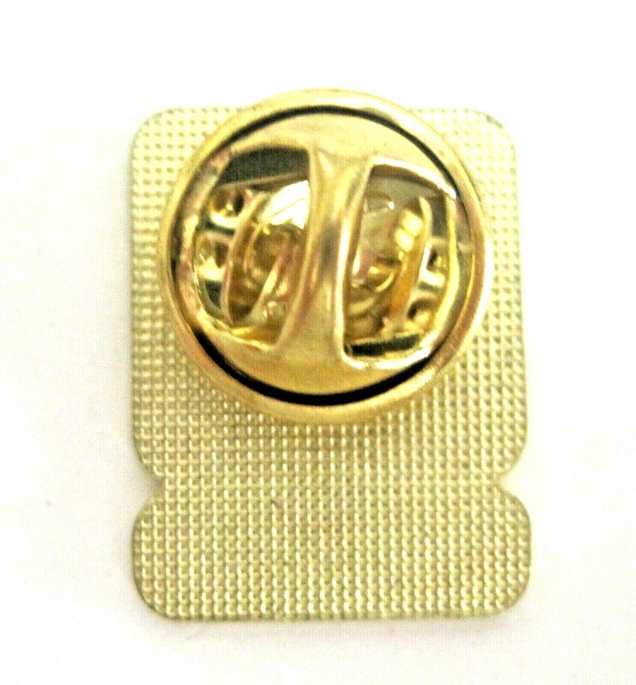 US Army Star Logo Military Veteran Gold Tone Black Enamel White Star ...