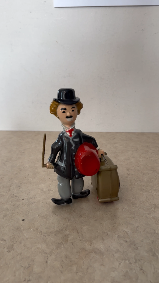 Vintage 1960's Charlie Chaplin The Happy Tramp Vagabond Hobo Plastic ...