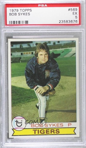 1979 Topps Bob Sykes #569 PSA 5 | eBay