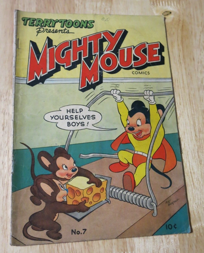Terry Toons Presents Mighty Mouse - Vol. 1, #7, 1948 - low grade | eBay