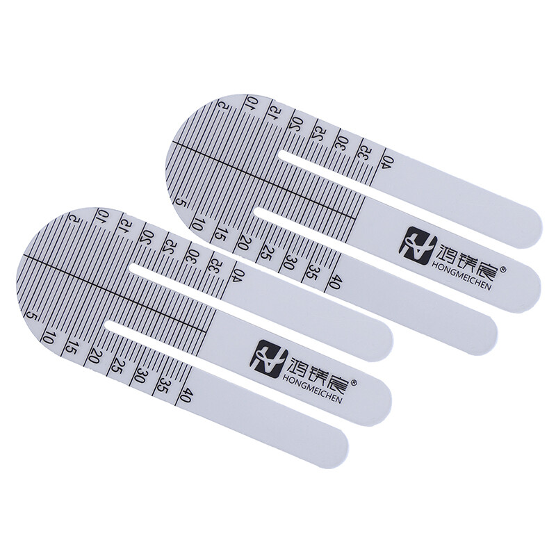 2Pcs Special Optical PD Ruler Pupil Height Meter Eye Ophthalmic Tool ...