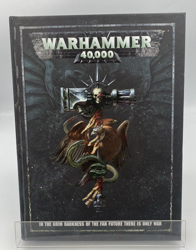 Warhammer 40K 8th Edition Rule Book Games Workshop Hardcover 2017 | eBay