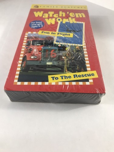 Watch 'Em Work To The Rescue And Fun In Flight VHS Video Tape New ...