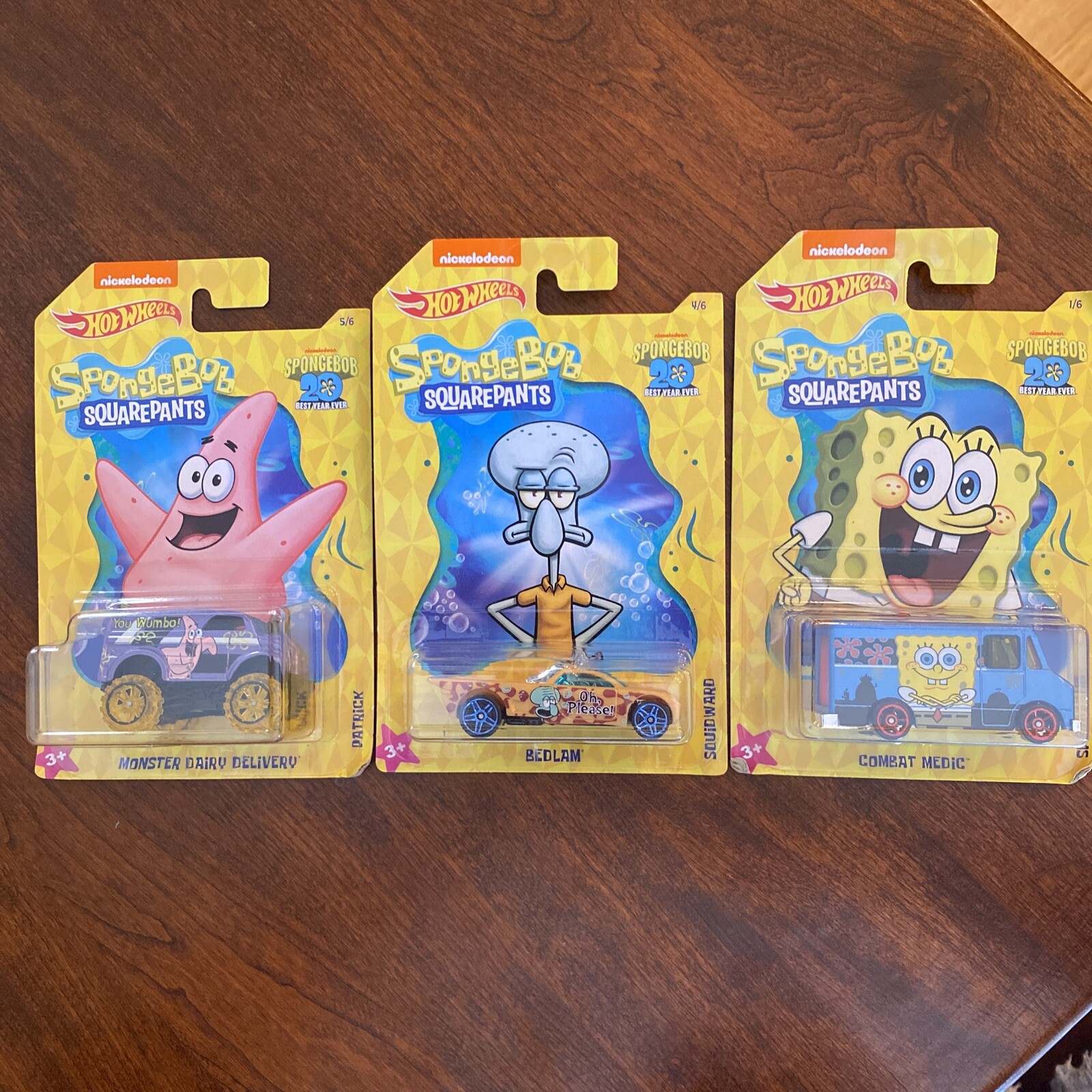 Hot Wheel Spongebob Squarepants **20 Best Year Ever** LOT of 3 | eBay