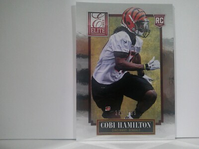 2013 Elite Football Card #117 Cobi Hamilton/799 Rookie | eBay