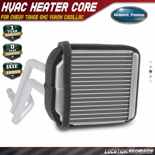 Rear AC HVAC Heater Core for Chevy Tahoe GMC Yukon 00-06 Cadillac ...