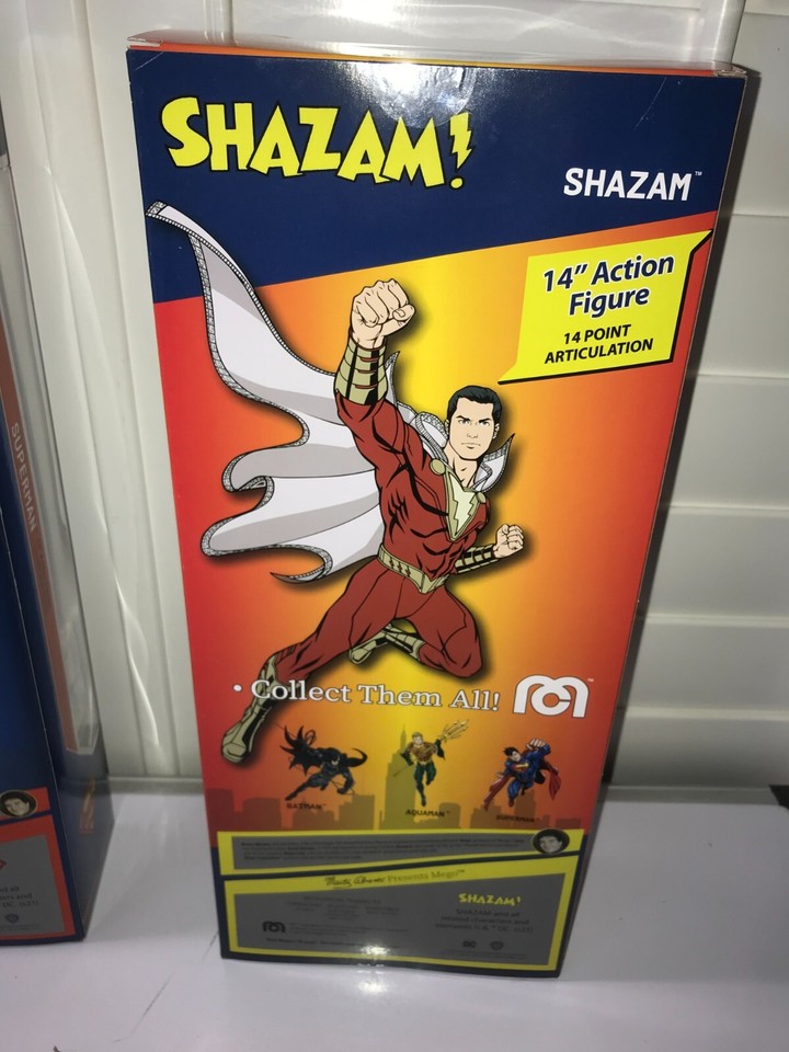 Mego DC SHAZAM 14 Inch Action Figure 2021 NEW NICE | eBay