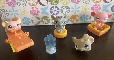 LPS Mouse Lot (4) With All Accessories Shown | eBay