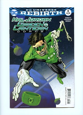 Hal Jordan and the Green Lantern Corps ~ No. 8, Jan. 2017 ~ DC Rebirth ...