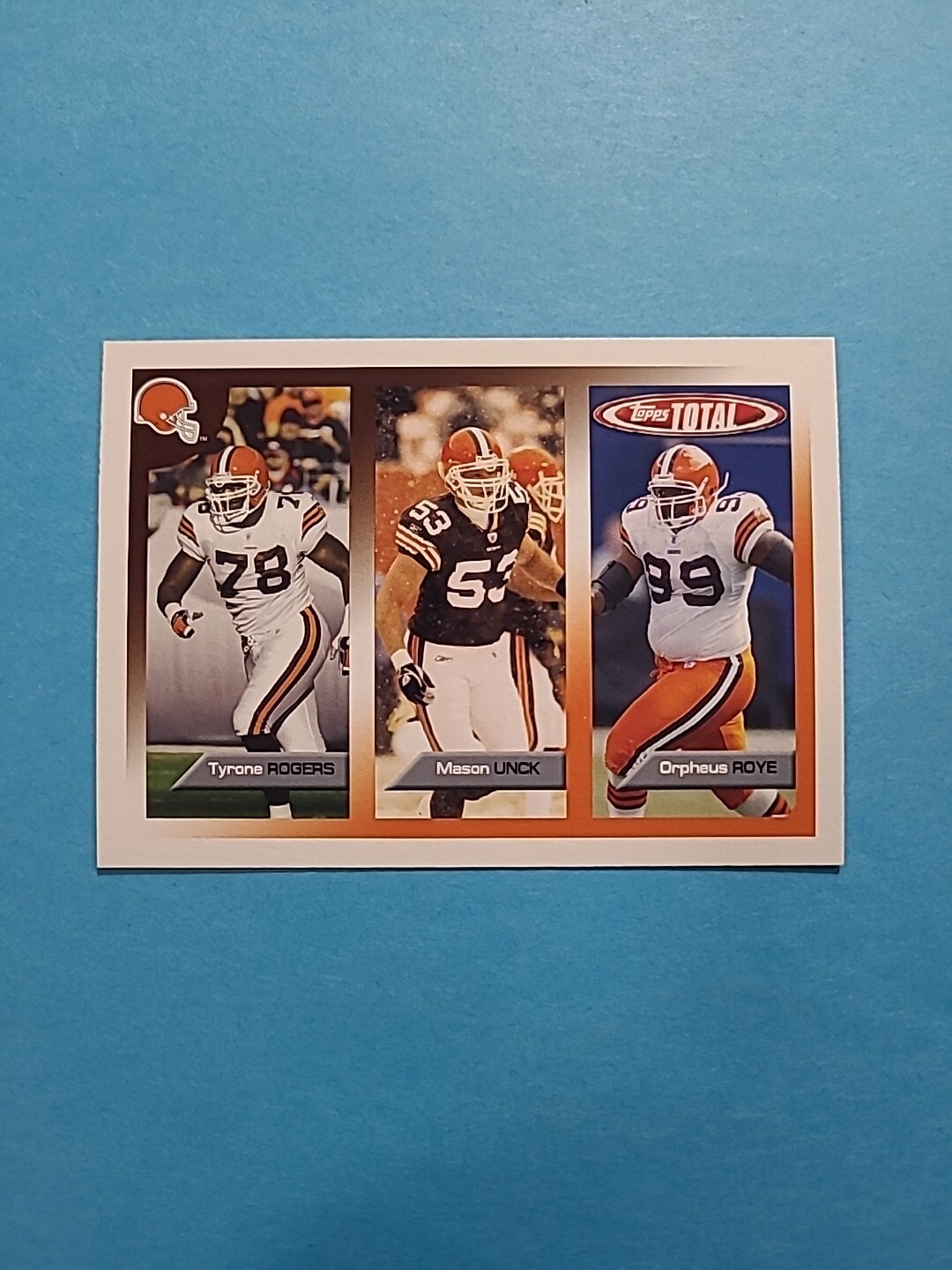2005 Topps Total - #440 Orpheus Roye, Mason Unck, Tyrone Rogers (RC ...