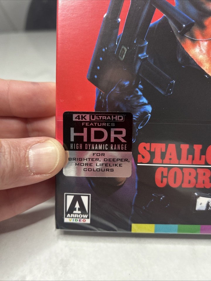 Cobra 4K UHD - Limited Edition Arrow Video Boutique Blue Ray Brand New ...