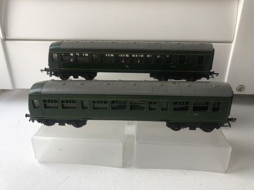 Tri-ang BR Green DMU Power Car & Dummy Car Model Railway OO Gauge | eBay UK