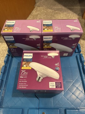 Philips 16W LED Wide Surface Light Bulb Non-dimming 75W equivalent 3 ...