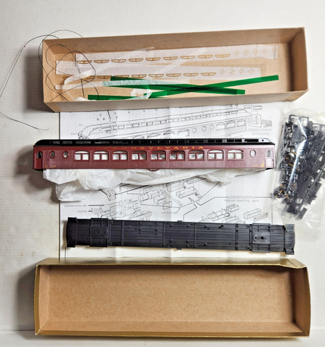 MDC Roundhouse HO PRR Pullman Palace Sleeper Passenger Car Kit #60811 ...