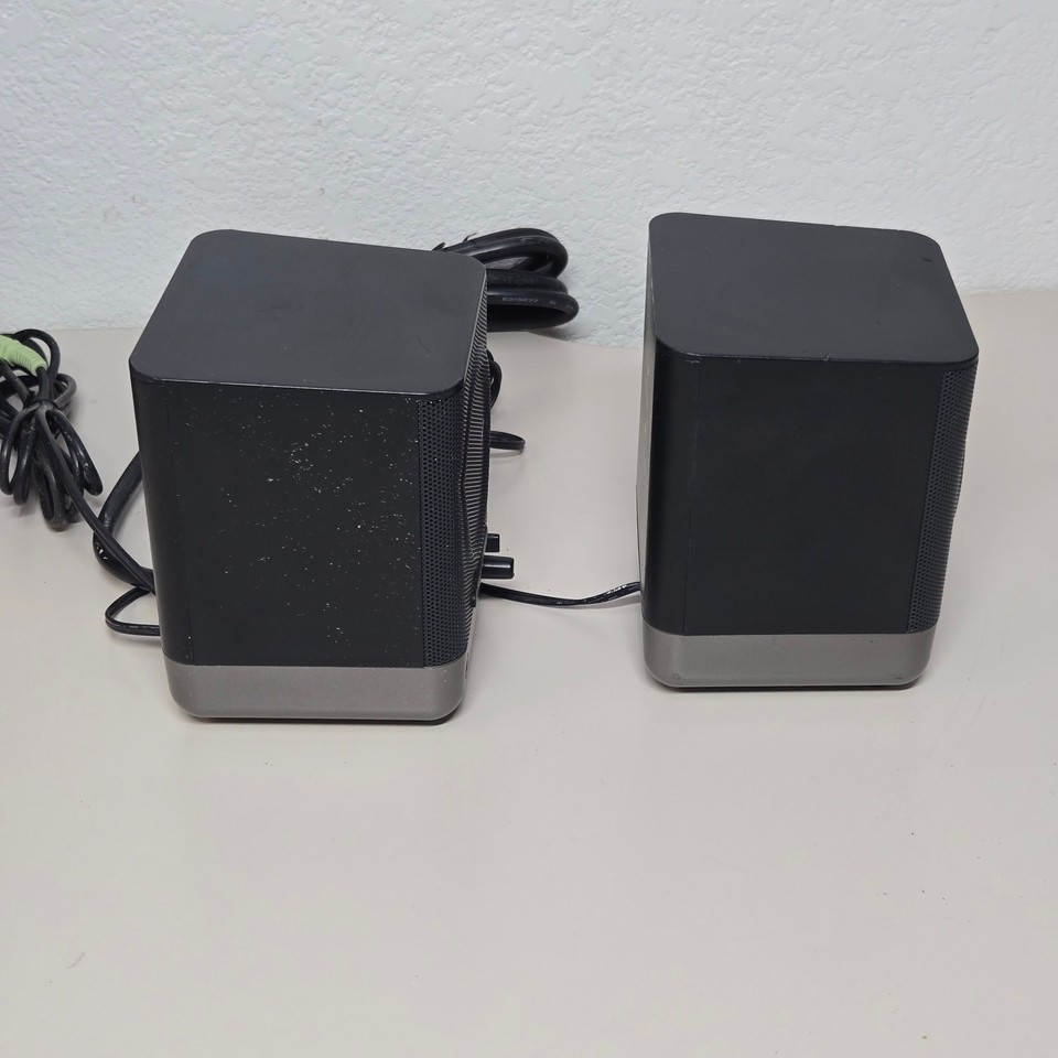 Altec Lansing 221 3-Piece Set Wired Computer Desktop Speaker System ...
