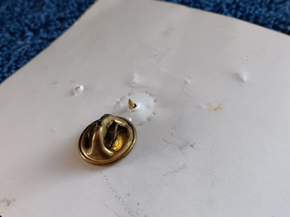 Vtg Official BEATLES Music 1960s Fan Lapel Pin Tie Tac NEMS 1964 ON ...